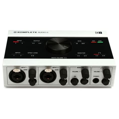 Native Instruments Komplete Audio 6 Usb Audio Interface At Gear4music