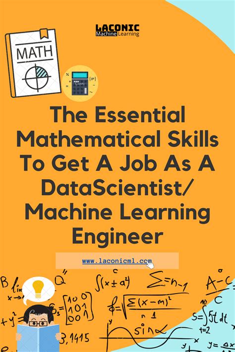 Mathematical Skills To Get A Job As A Data Scientist Machine Learning Engineer Machine