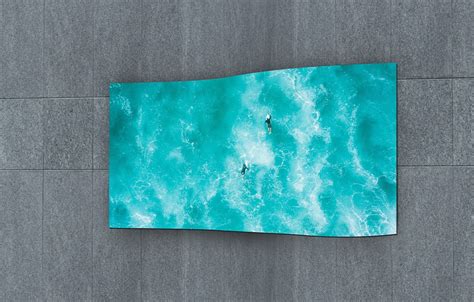 Indoor P Flexible Soft LED Screen X Outdoor LED Module