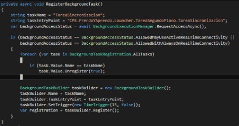 Crear Tareas En Segundo Plano En Windows Rt It Synergy Blogs