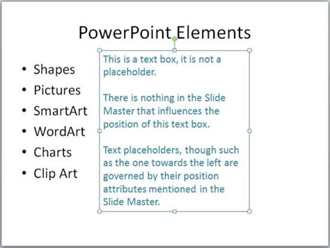 Move Or Reposition Text Boxes Accurately On A Slide In Powerpoint 2010