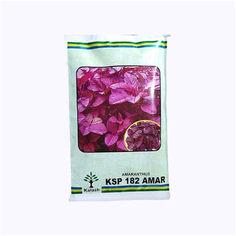 Ksp 182 Amar Lal Saag Seeds Kalash F1 Hybrid Buy Online At Best