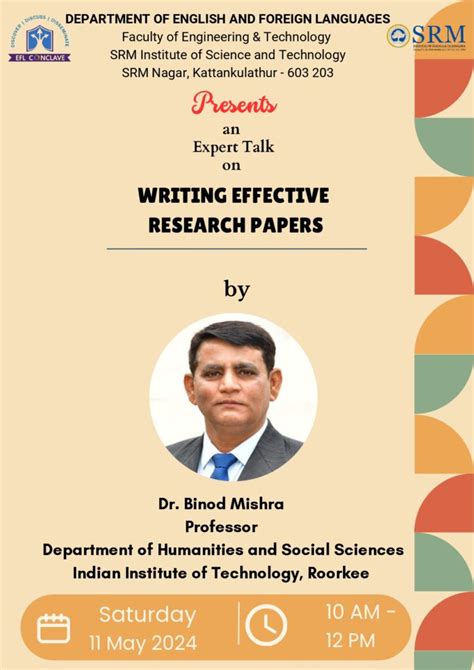Writing Effective Papers Srmist