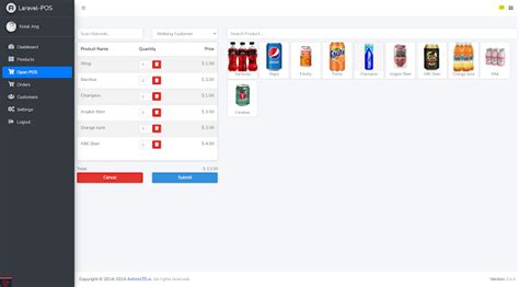 POS System Application With Laravel