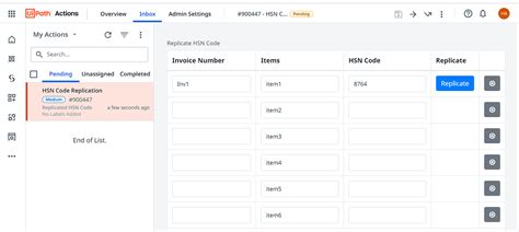 How To Replicate The Values In Datagrid Action Center Uipath