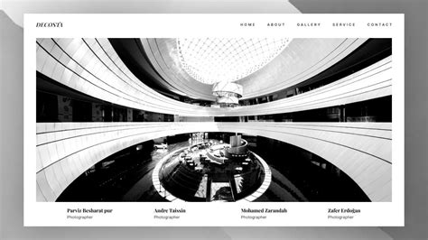 Landing Page Design With Animation Image Slider Using Html Css Gsap Website Animation