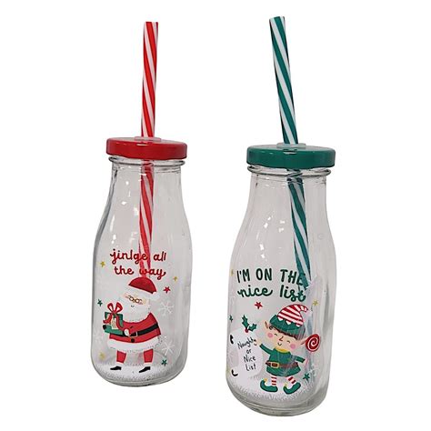 Milk Bottle Centerpieces With Glass