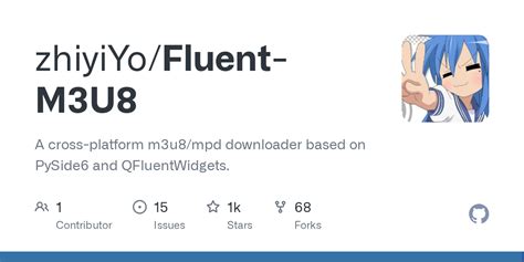 Github Zhiyiyofluent M3u8 A Cross Platform M3u8mpd Downloader