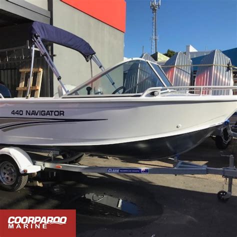 Coorparoo Marine - The Clark 440 Navigator is a great rig for family boating and fishing. Have ...
