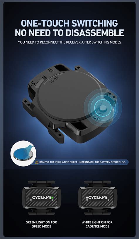 Cyclami Bike Cadence Speed Sensor Speedometer Ant Wireless