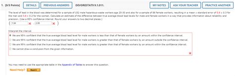 Solved 1 [0 3 Points] Details Previous Answers Devorestat9