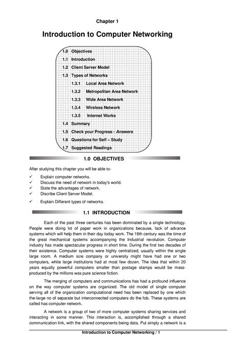Bca 221 Network Fundamentals Introduction To Computer Networking 1