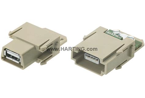Han USB Module Female Gender Changer HARTING Technology Group