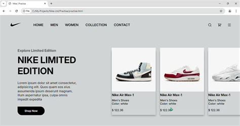 Amin Babu On Linkedin Webdevelopment Frontend Css Nike