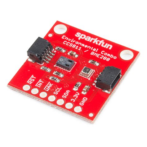 Ccs811bme280 Qwiic Environmental Combo Breakout Hookup Guide Sparkfun Learn