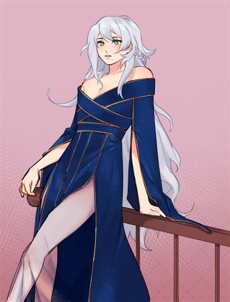 Artstation Lybelle In A Dress Oc