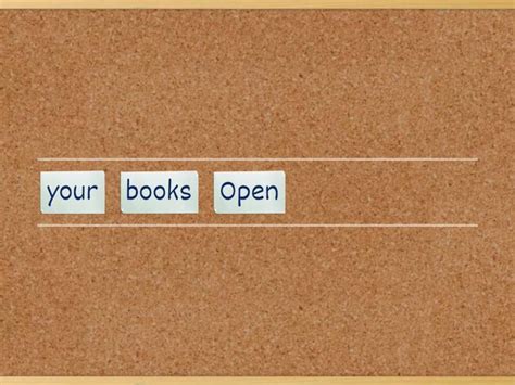 Classroom Language Unjumble Classroom Language Unjumble