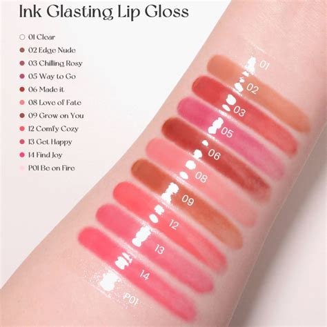 Peripera Ink Glasting Lip Gloss Bibiperipera 15colors Shopee Malaysia