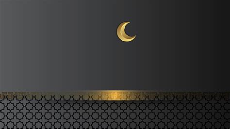 럭셔리 골든 랜턴 아랍어 블랙 골드 이슬람 디자인 배경 랜턴 달 이슬람 패턴 모스크 및 추상적인 고급 이슬람 요소와 유니버설