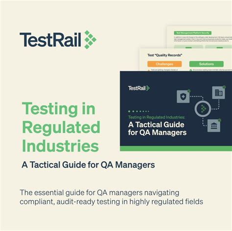 Do You Manage Qa In A Highly Regulated Field Such As Healthcare