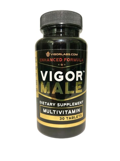 (30 Tablets) Vigor Labs Male Multivitamin Tablets, Specifically Developed for Men with a Broad ...