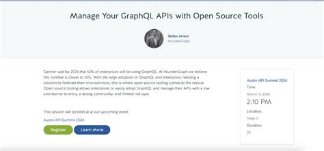 exploring open source and graphql at api summit 2024 stefan avram