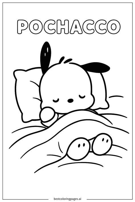 26장의 포차코 색칠공부（무료 Pdf 및 Png 인쇄용）