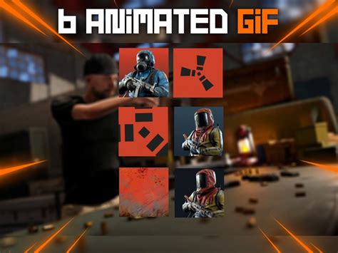 Rust Game Animated Twitch Overlay Package Starting Pause Ending Screens Animated Gif
