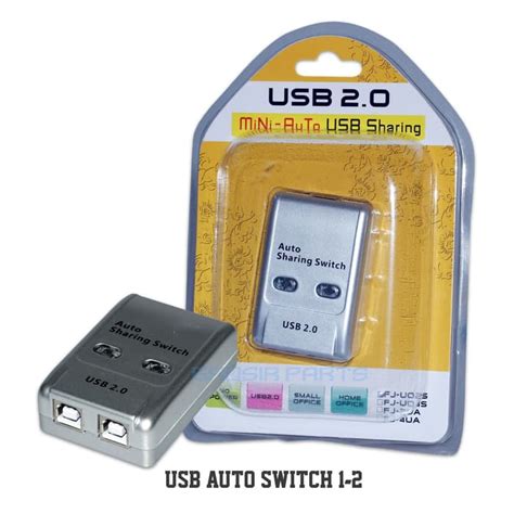 Usb Printer Auto Data Switch 2 Port Usb 2 0 Sharing Switch Mini Printer Scanner Switch Hub Ah