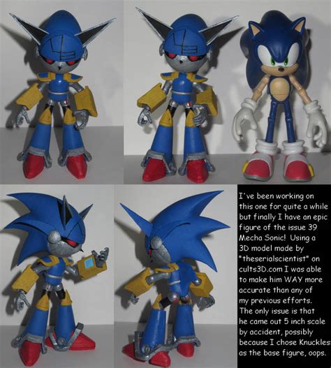 Issue 39 Mecha Sonic Custom By Wakeangel2001 On Deviantart