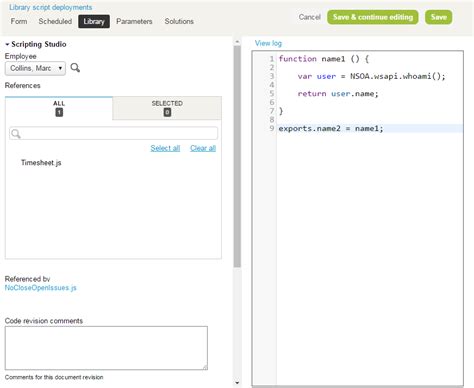 Netsuite Applications Suite Creating Library Scripts