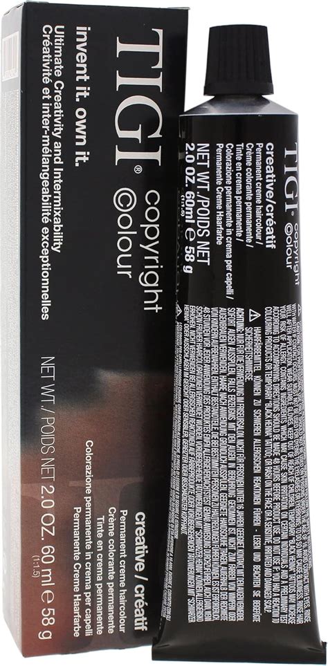 Tigi Copyright Colour Creative Permanent Creme Hair Colour 60ml 54