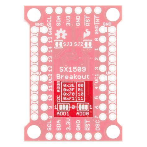 sx1509 i o expander breakout hookup guide sparkfun learn
