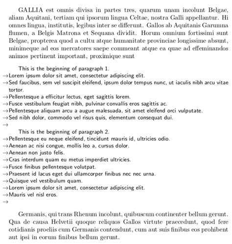 How To Insert A Line Break After Each Full Stop TeX LaTeX Stack Exchange