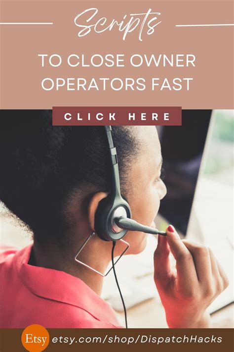 Freight Dispatcher Script Templates Perfect For Independent Etsy