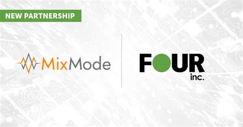 Four Inc Announces Partnership With Mixmode To Offer Advanced Ai