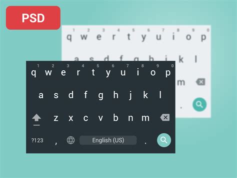 Android Material Design Keyboard For Nexus4 Free Resource Freebie
