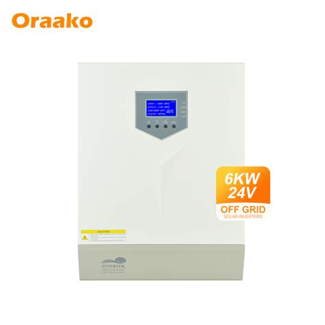 LCD Display Solar Inverters Kw Kw Kw Kw Built In A MPPT