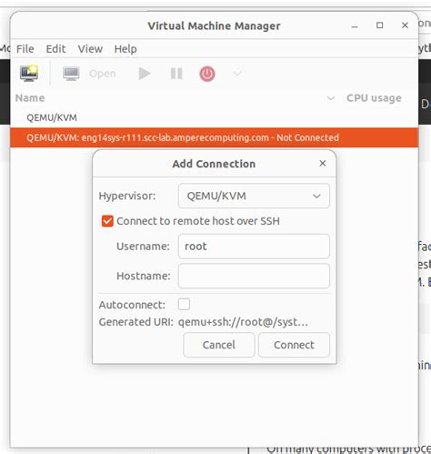 Intro To Libvirt Based Virtualization On Linux Adam Youngs Web Log