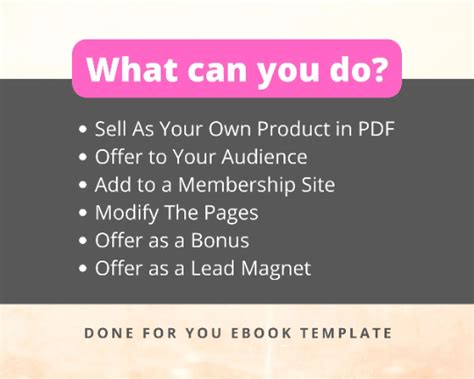Editable Manifestation Mastermind Ebook Done For You Ebook In Canva