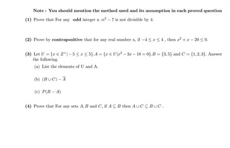 Solved In The First Question Please Do It In Two Ways Chegg Com