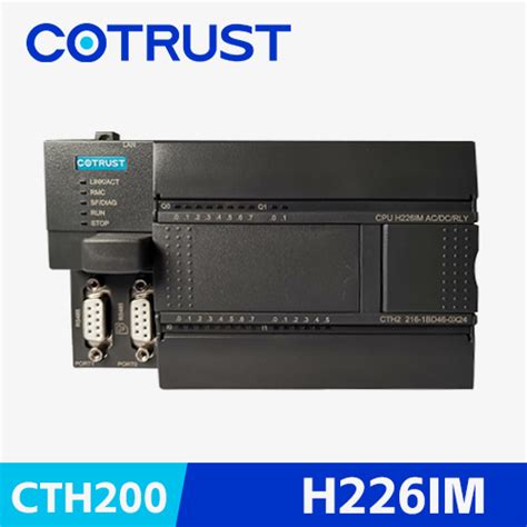 Cotrust Cth200 Plc H226im 14di10do Transistor Output Ethernet Port Cpu