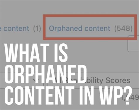 What Is Orphaned Content In Wordpress Ultida