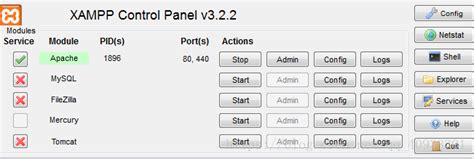 Xampp 集成环境 安装与配置 搭建本地tomcat、apache 本地服务器xampp Tomcat 添加网站 Csdn博客