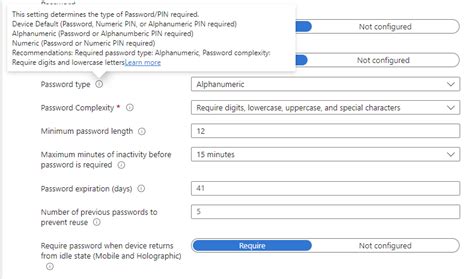 Password Complexity Error 2016281112remediation Failed Microsoft