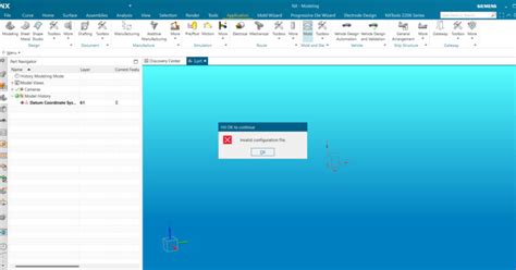nx customize cam from other folder