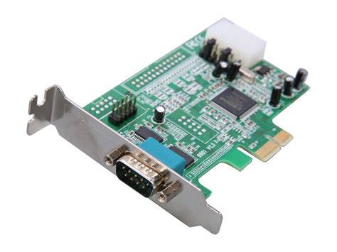2 Port Low Profile Native Rs232 Pcie Serial Card With 16550 Uart Model Pex2s553lp