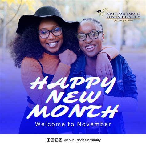 Arthur Jarvis University On Linkedin We Welcome A New Month At Arthur Jarvis University With