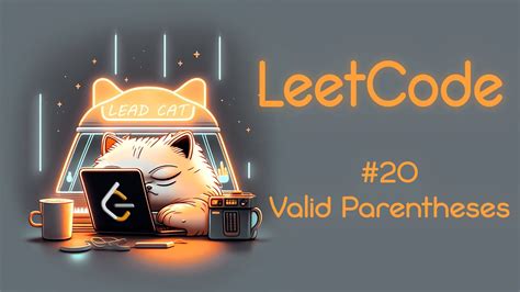 LeetCode 20 Valid Parentheses C C C Python YouTube