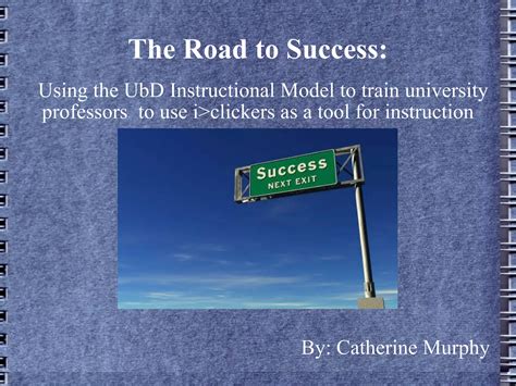 Using Ubd To Train University Professors To Use Iclickers In The Classroom Ppt